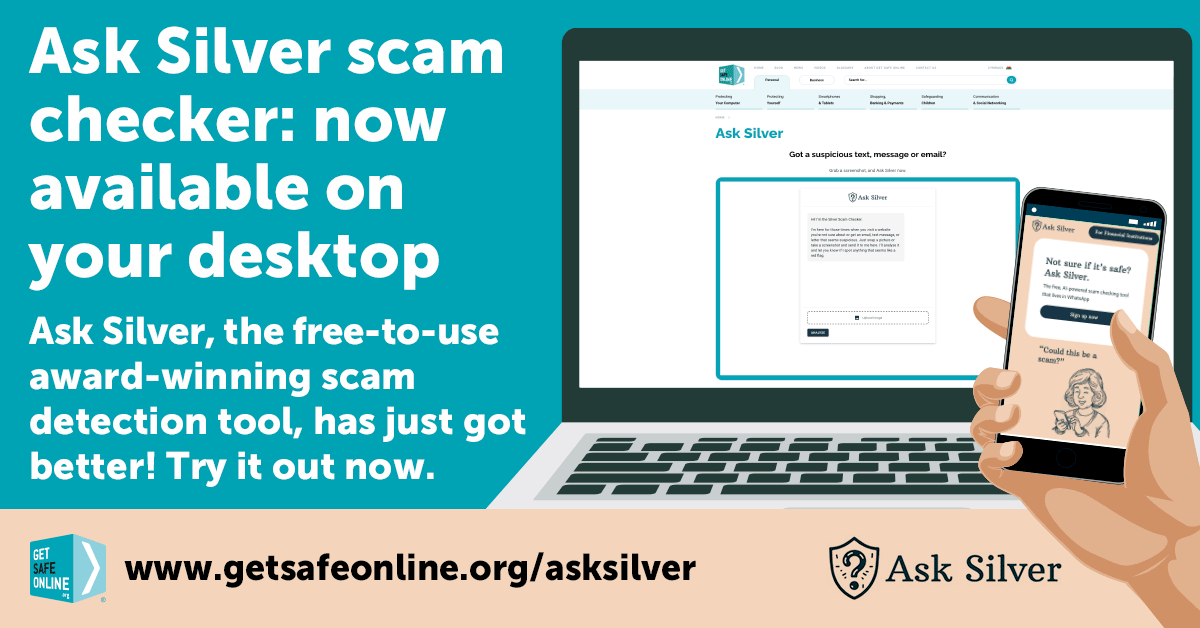 AI-powered scam detection tool Ask Silver now available on the desktop ...